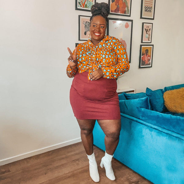 Burgundy Mini Skirt - Snag – Snag Product Catalogue